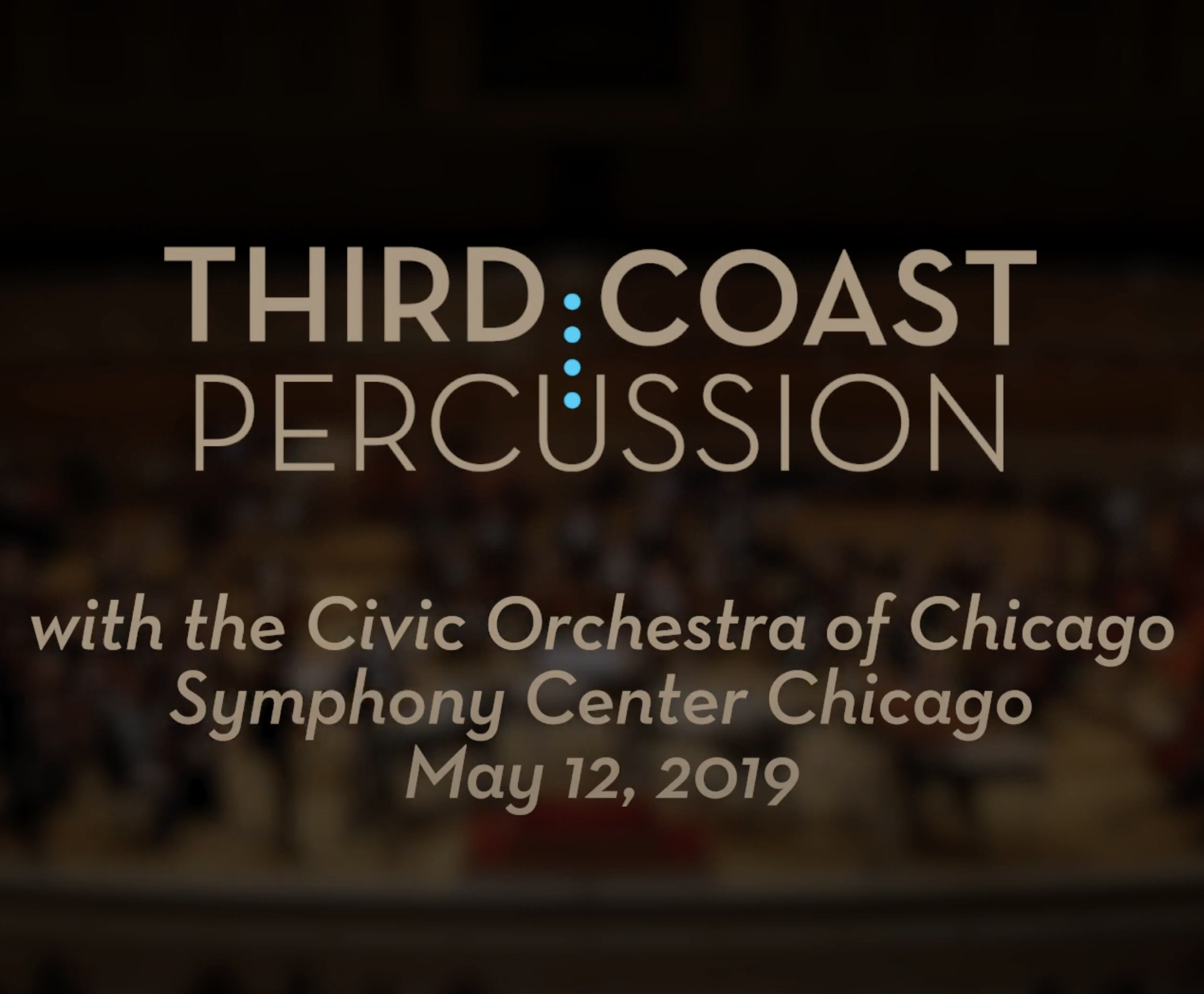 Christopher Cerrone – Meander, Spiral, Explode - Third Coast Percussion